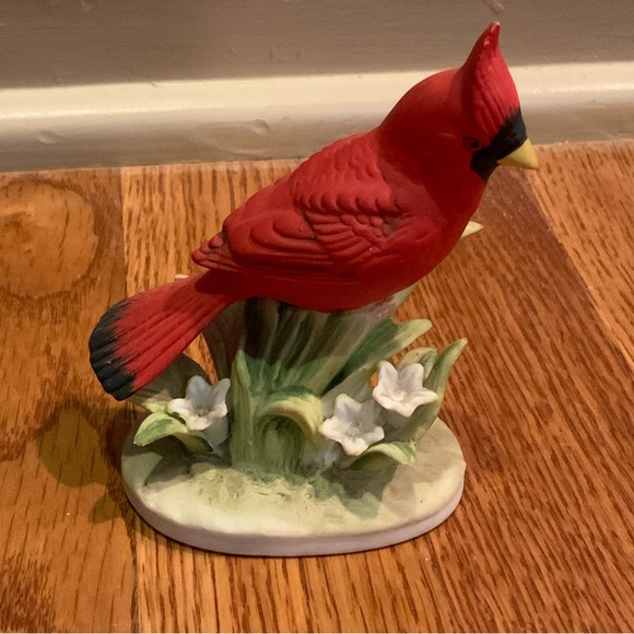 Lefton | Accents | Lefton Cardinal Bird Figurine Porcelain Vintage G5 ...